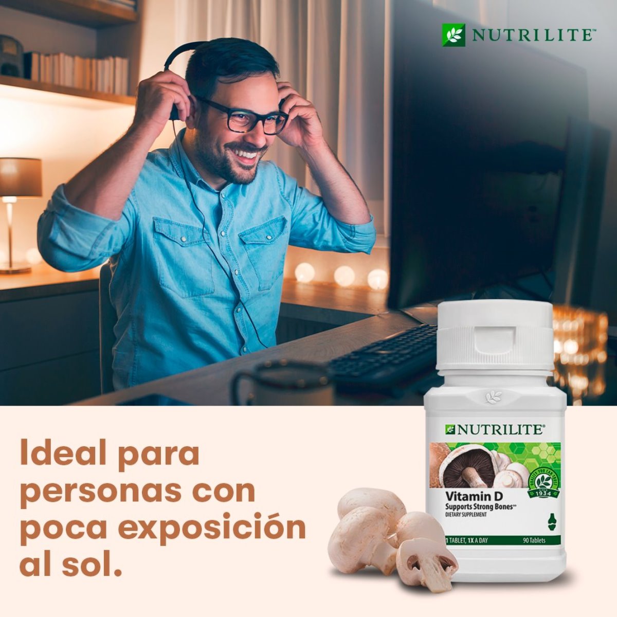 Vitamina D Tabletas Nutrilite - Cel: 322 346 1713